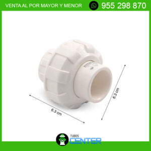 Unión universal con rosca 3/4" - Por mayor y menor